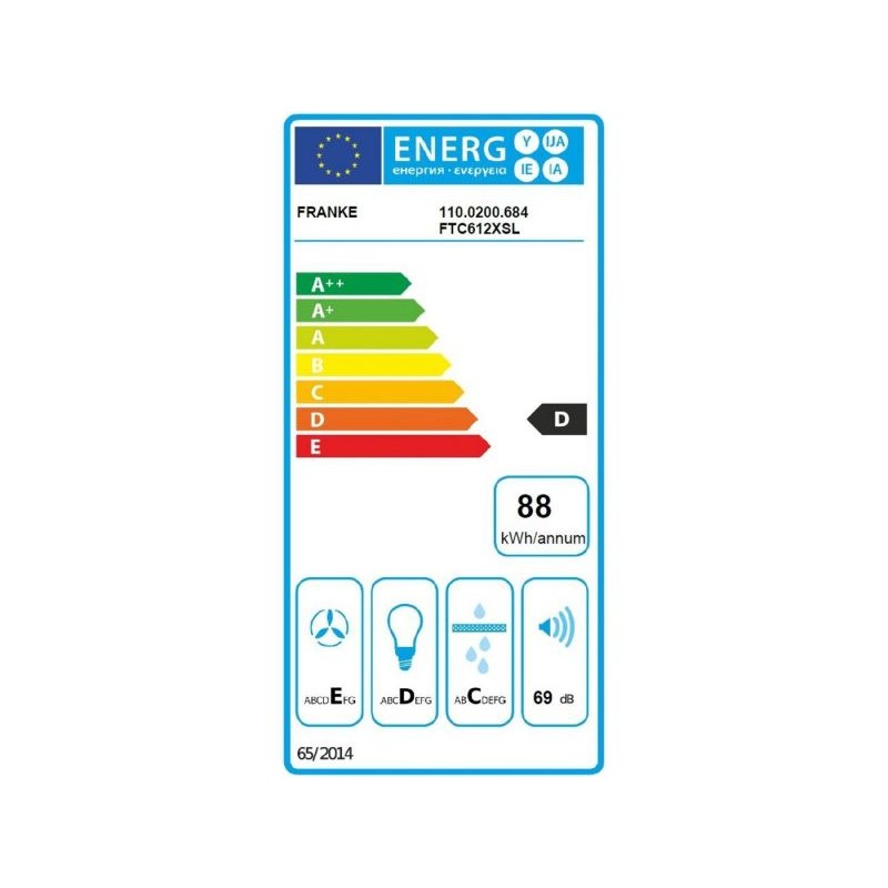 Hotte FRANKE - FTC 612 XS